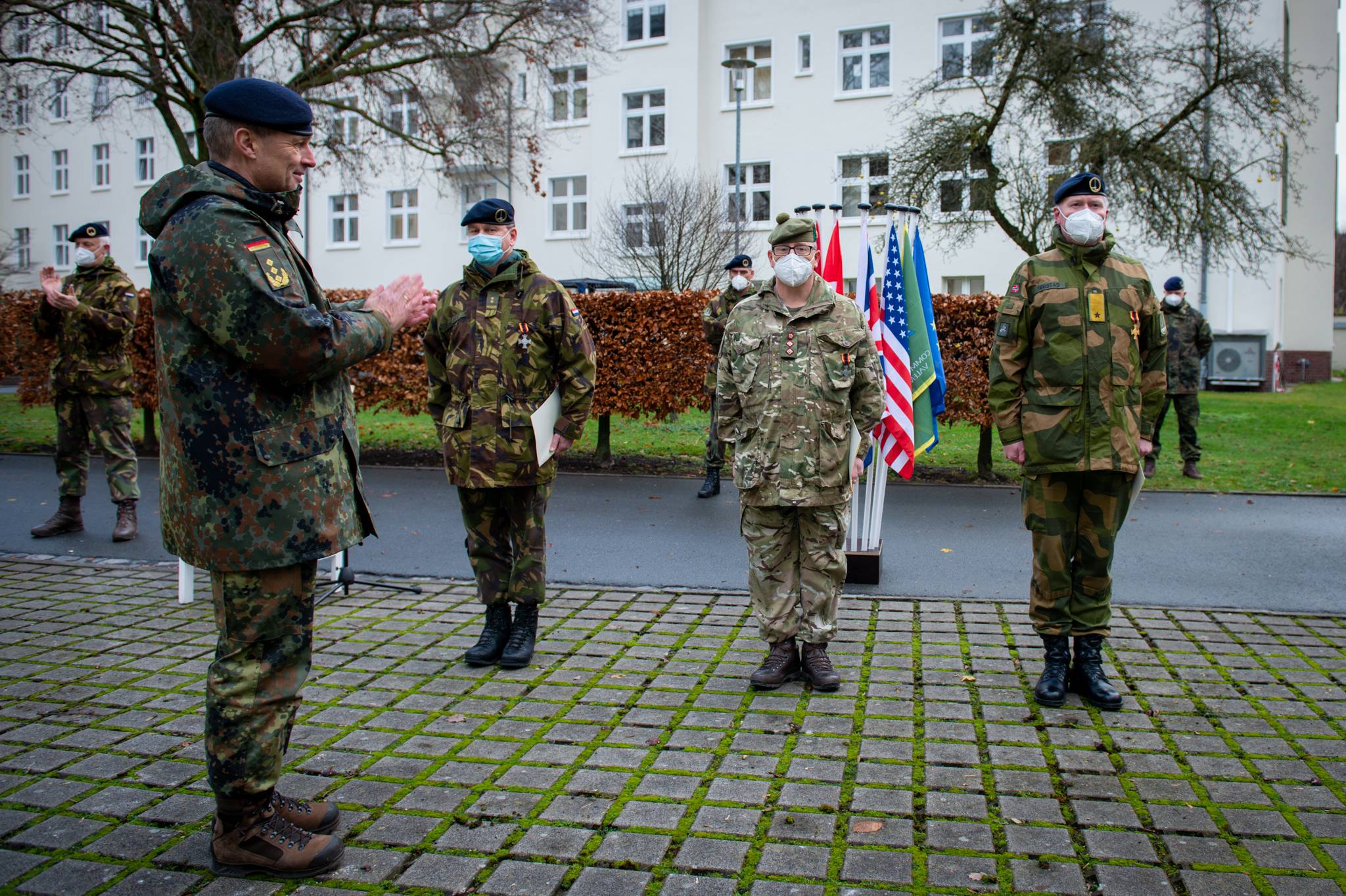 Odd Andreas fikk tysk forsvarsmedalje - Forsvaret